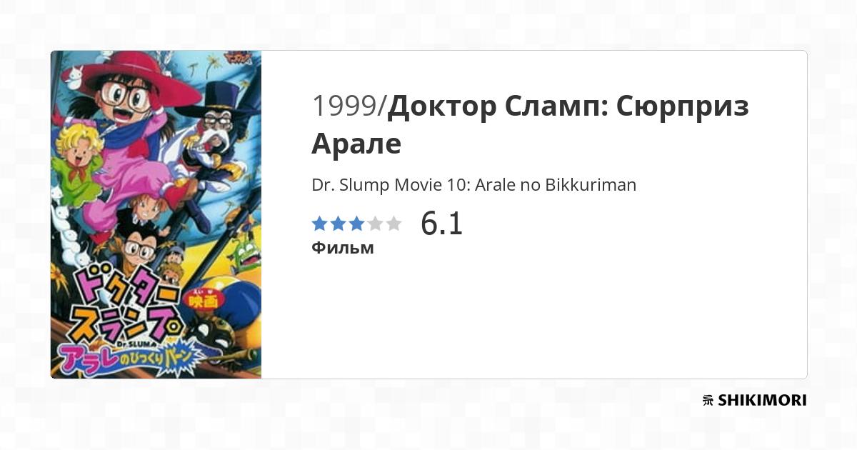 Dr. Slump Movie 10: Arale no Bikkuriman / Аниме