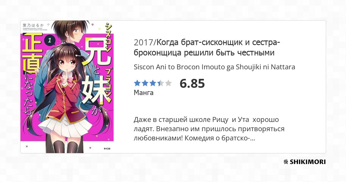 Siscon Ani to Brocon Imouto ga Shoujiki ni Nattara / Манга